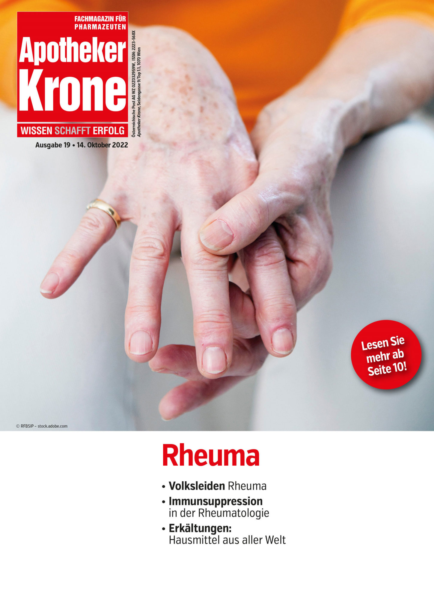 „Was man nicht erklären kann … sieht man gern als Rheuma an ...